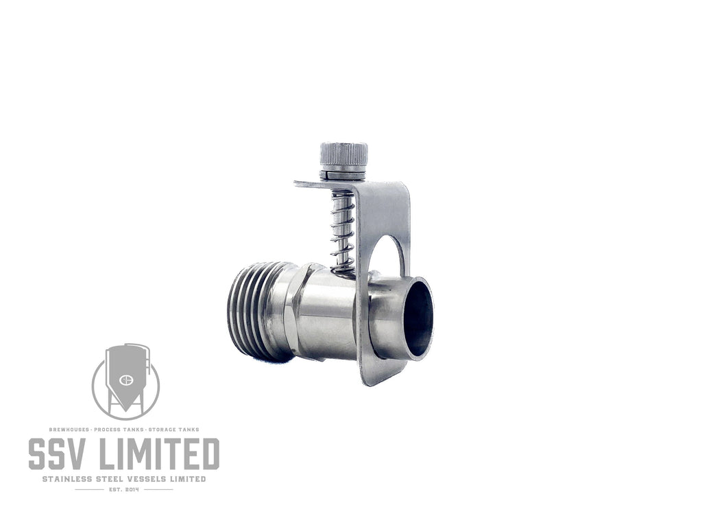 Sample tap adapter - 0.5" BSP thread | Stainless Steel Vessels Limited
