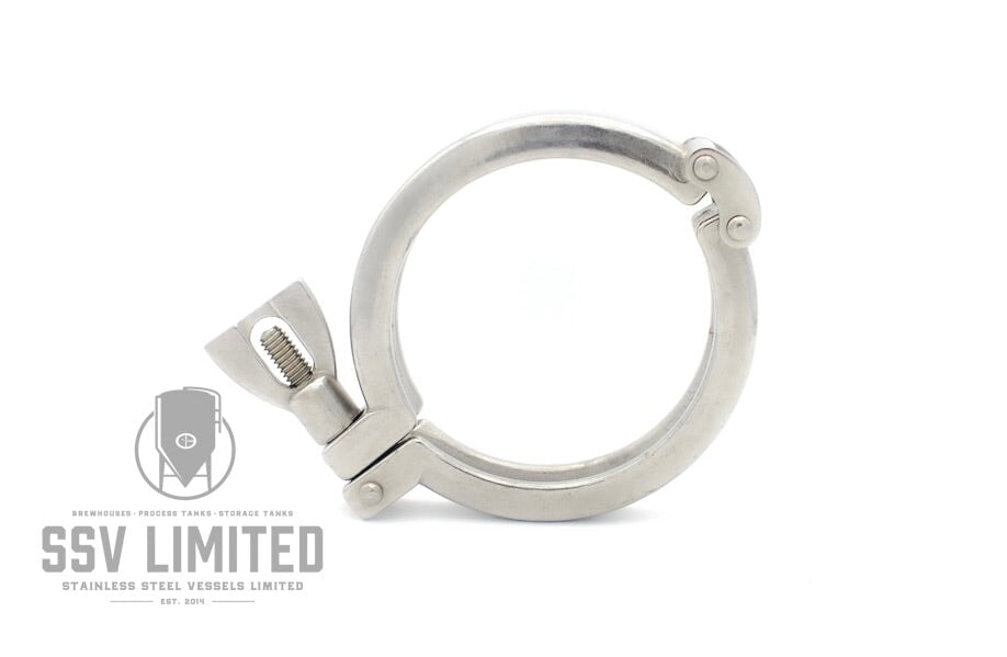 Double Hinged Clamp | Stainless Steel Vessels Limited