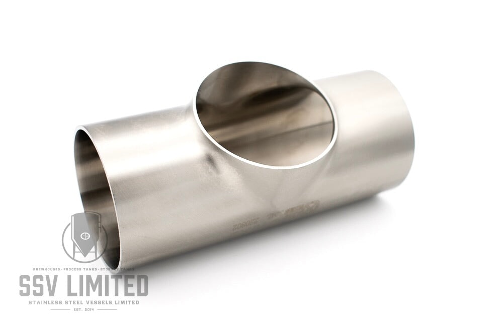 Metric Pulled Tee | Stainless Steel Vessels Limited