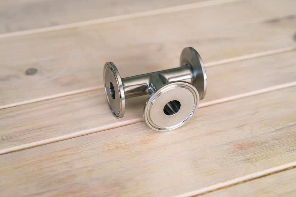 Tee | Micro 1.5” TC | Stainless Steel Vessels Limited